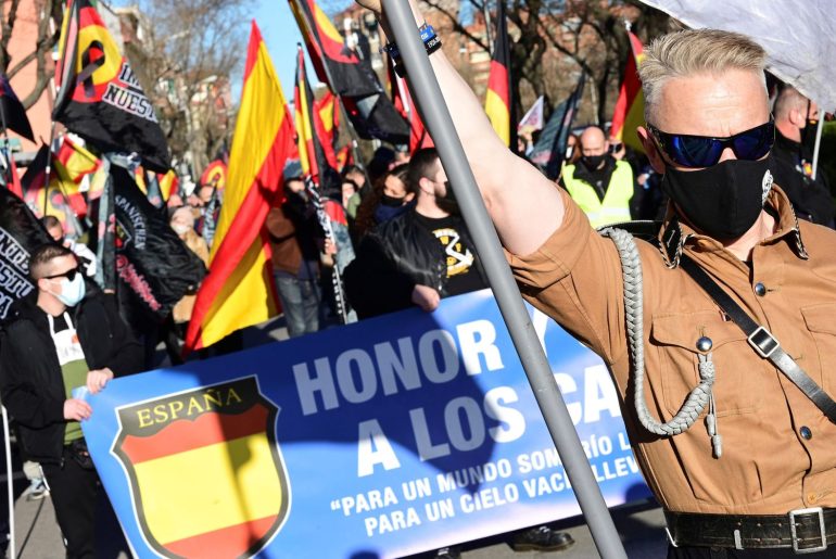 Call for probe after neo-Nazi march in Madrid - Bay Radio Spain - Music ...
